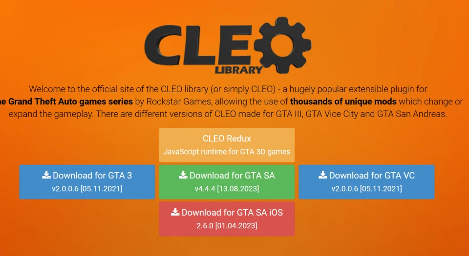 侠盗猎车手：圣安地列斯cleo前置v1下载-侠盗猎车手：圣安地列斯前置mod-玩家动力