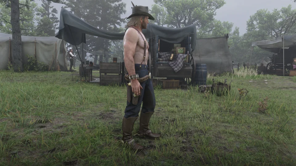 荒野大镖客2肌肉摩根mod下载v1.0-荒野大镖客2mod-玩家动力