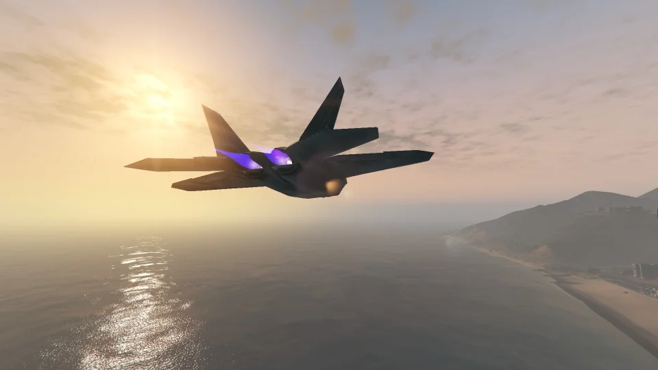 gta5猛禽F-22飞机mod下载v1.0-gta5载具mod-玩家动力