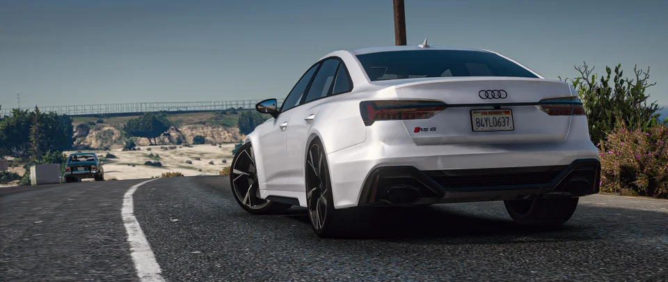侠盗猎车手V2021 奥迪 RS6v1.0.0下载-侠盗猎车手V新的车辆mod-玩家动力