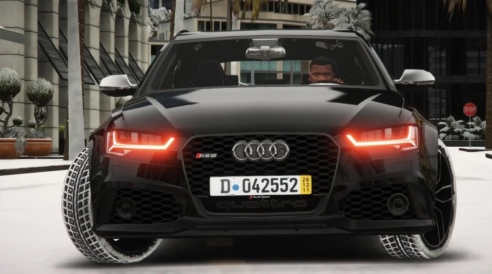 侠盗猎车手V奥迪RS6 C7v1.0.0下载-侠盗猎车手V新的车辆mod-玩家动力