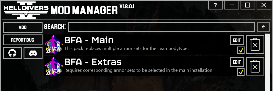 绝地潜兵2HD2Mod管理器v1.2.1.0下载-绝地潜兵2前置依赖mod-玩家动力