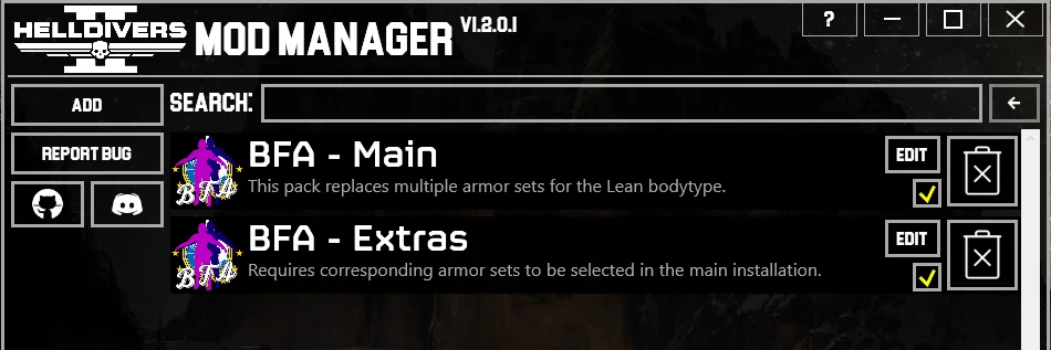 绝地潜兵2HD2Mod管理器v1.2.1.0下载-绝地潜兵2前置依赖mod-玩家动力