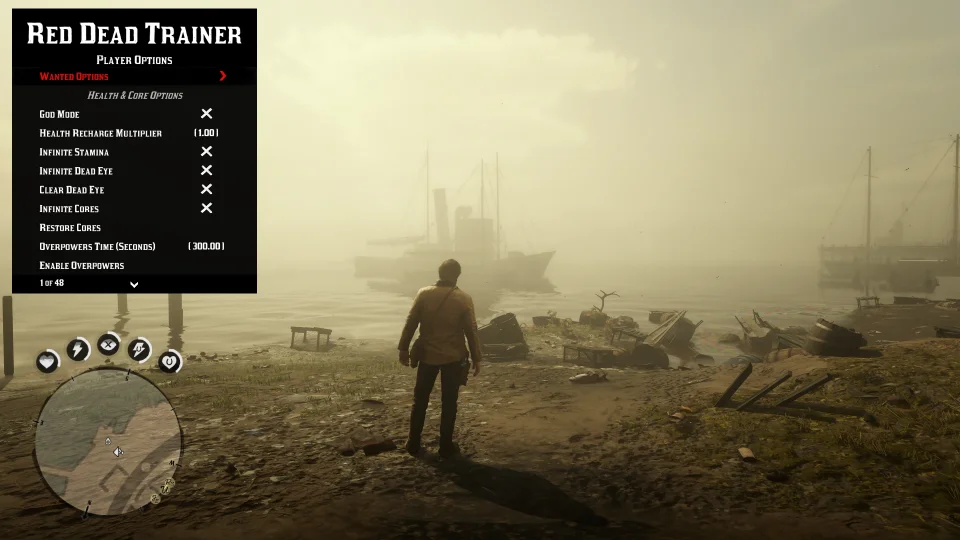 荒野大镖客：救赎2Red Dead Trainer内置修改器v1.0下载-荒野大镖客：救赎2mod-玩家动力